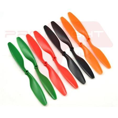 ProFlight 1045 10x4.5 EPP Propeller Pair In Red 1045-Red | Drones Direct