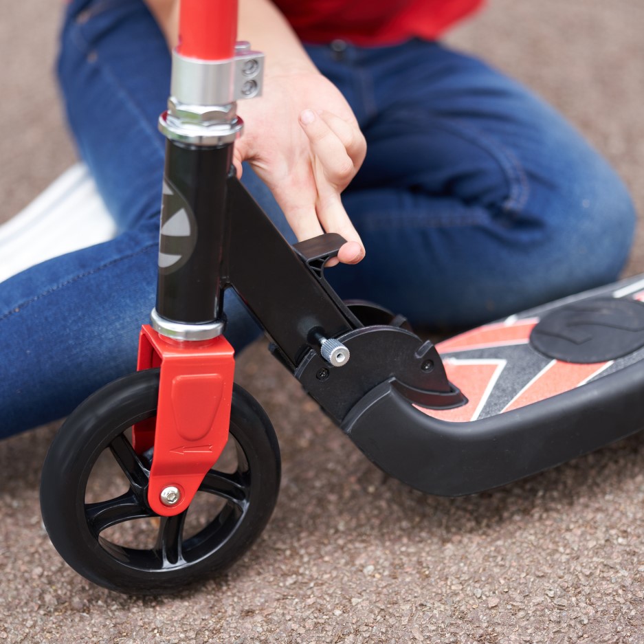 Zinc E4 Electric Kids Scooter - Red ZINC-E4-RED | Drones Direct